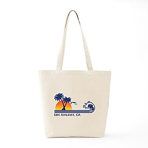 CafePress Los Angeles, CA Tote-Bag Natural Canvas Tote-Bag,Shopping-Bag