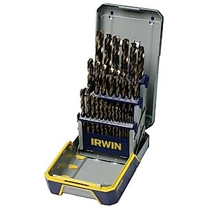 29 PIECE DRILL BIT SET COBALT CASE M42