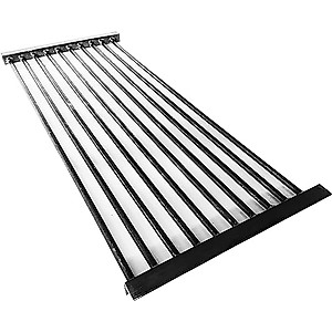 Luxury Argentine Grill with removable iron modules + Brazier + fire tools - Iron Argentina Grill - BBQ Parrilla Asado. Sor Pampa Grill (32 x 20 inches)