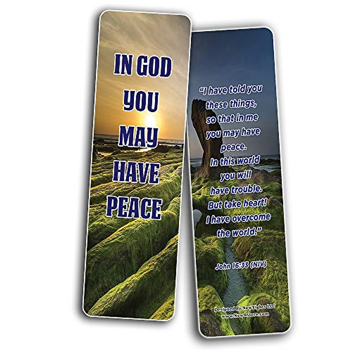 Stand Strong in Uncertain Times Bible Bookmarks (60-Pack) - Perfect Giftaway for Sunday School and Ministries