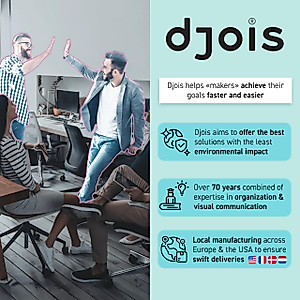 Tarifold Desktop Reference and Display System 10 Double-Sided Pockets - Black-Framed - Letter-Size - 20 Sheet Capacity (EZD771)