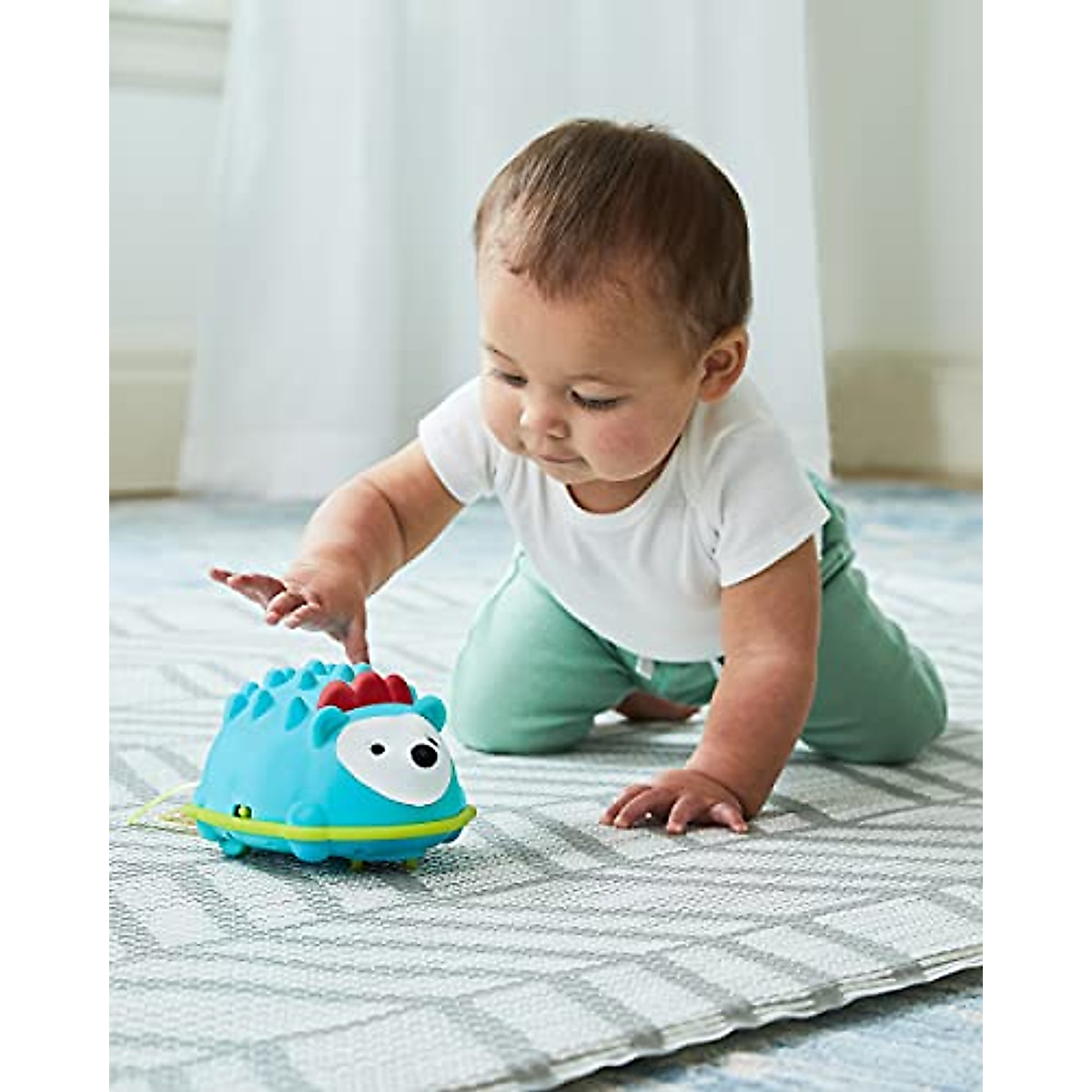 Skip Hop Developmental Learning Crawl Toy, Explore & More, Hedgehog