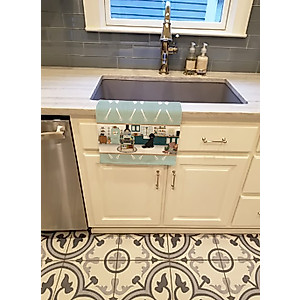 Caroline's Treasures WDK5989KTWL Standard Black Poodle in The Kitchen Kitchen Towel Dish Cloths Guest Hand Towel Decorative Bathroom Towel for Face,Tea, Dishcloth, Kitchen and Bath