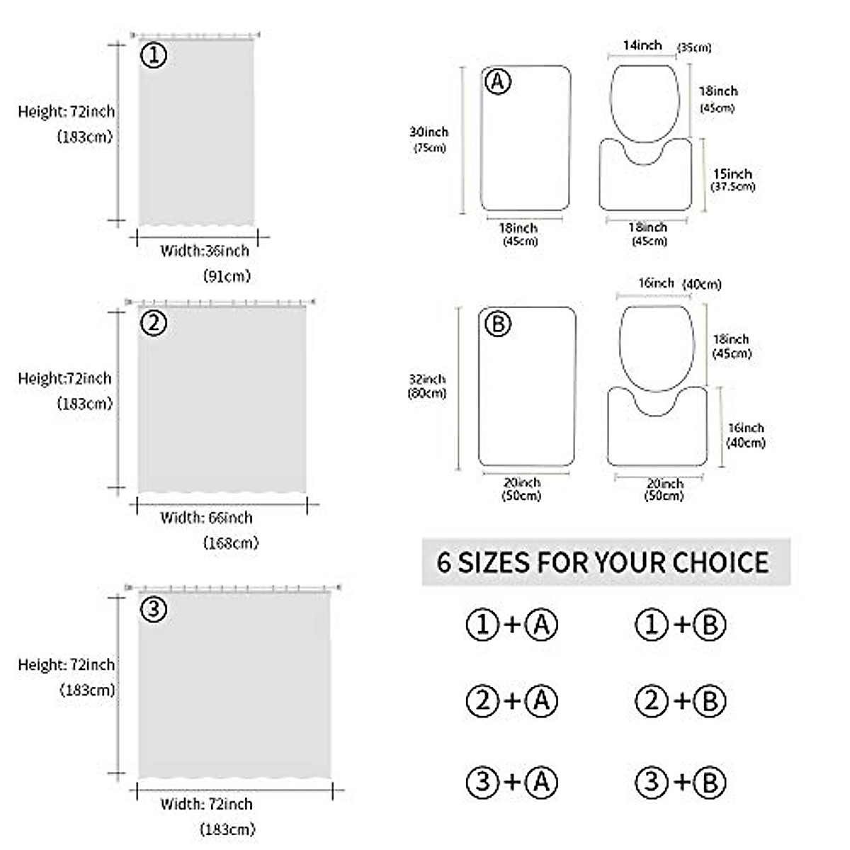 4PCS Bathroom Set Independence Day 4th of July Shower Curtain Sets with Non-Slip Rugs Toilet Lid Cover and Bath Mat Embroidery American Flag Stars and Stripes Simple Bath Curtains with 12 Hooks