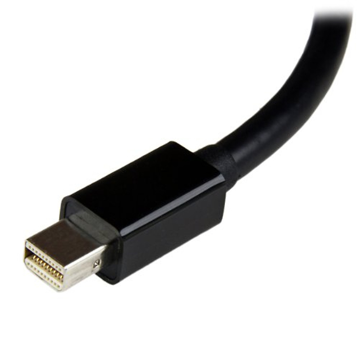 StarTech.com Mini DisplayPort to DVI Adapter - Mini DP to DVI-D Converter - 1080p Video - mDP or Thunderbolt 1/2 Mac/PC to DVI Monitor - Compact mDP 1.2 to DVI Single-Link Adapter Dongle (MDP2DVI3)
