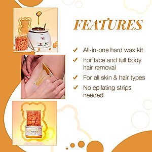 GiGi Honee Bear Hard Wax Kit