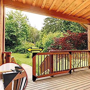 Pylex 11052 Sliding Gate Kit, Black