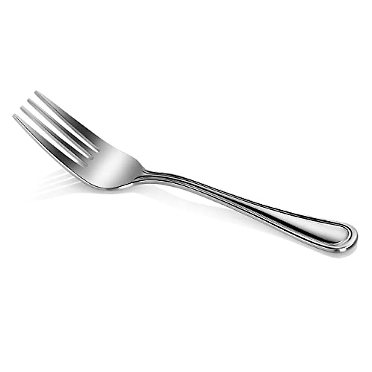 New Star Foodservice 58062 Slimline Pattern, 18/0 Stainless Steel, Salad Fork, 6.25-Inch, Set of 12