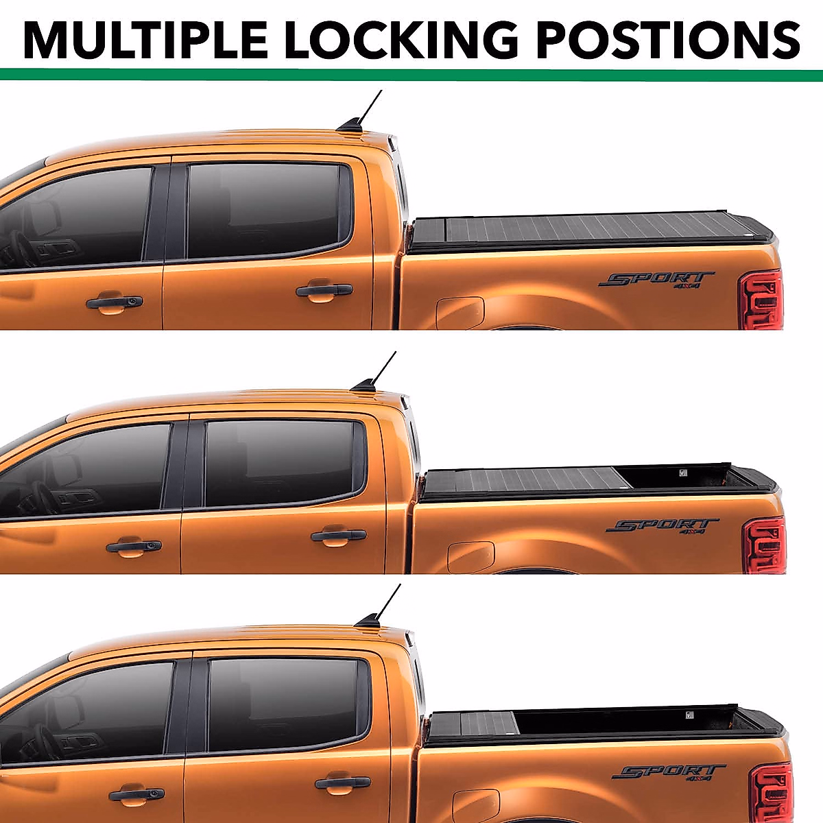 Gator Recoil Retractable Truck Bed Tonneau Cover | G30243 | Fits 2019 - 2025 Dodge Ram 1500, will not work w/ Multifuction (split) tailgate 5' 7" Bed (67.4")