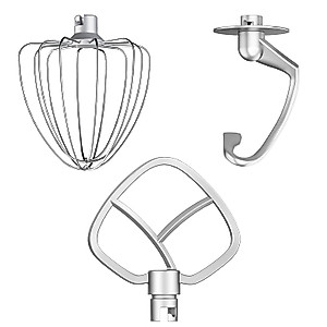 Kitchen Stand Mixer, 6.5 Qt Mixing Bowl, 660W 6+P Speeds Tilt-Head Food Mixers,Kitchen Electric Stand Mixer with Dough Hook, Wire Whip, Beater((Black)