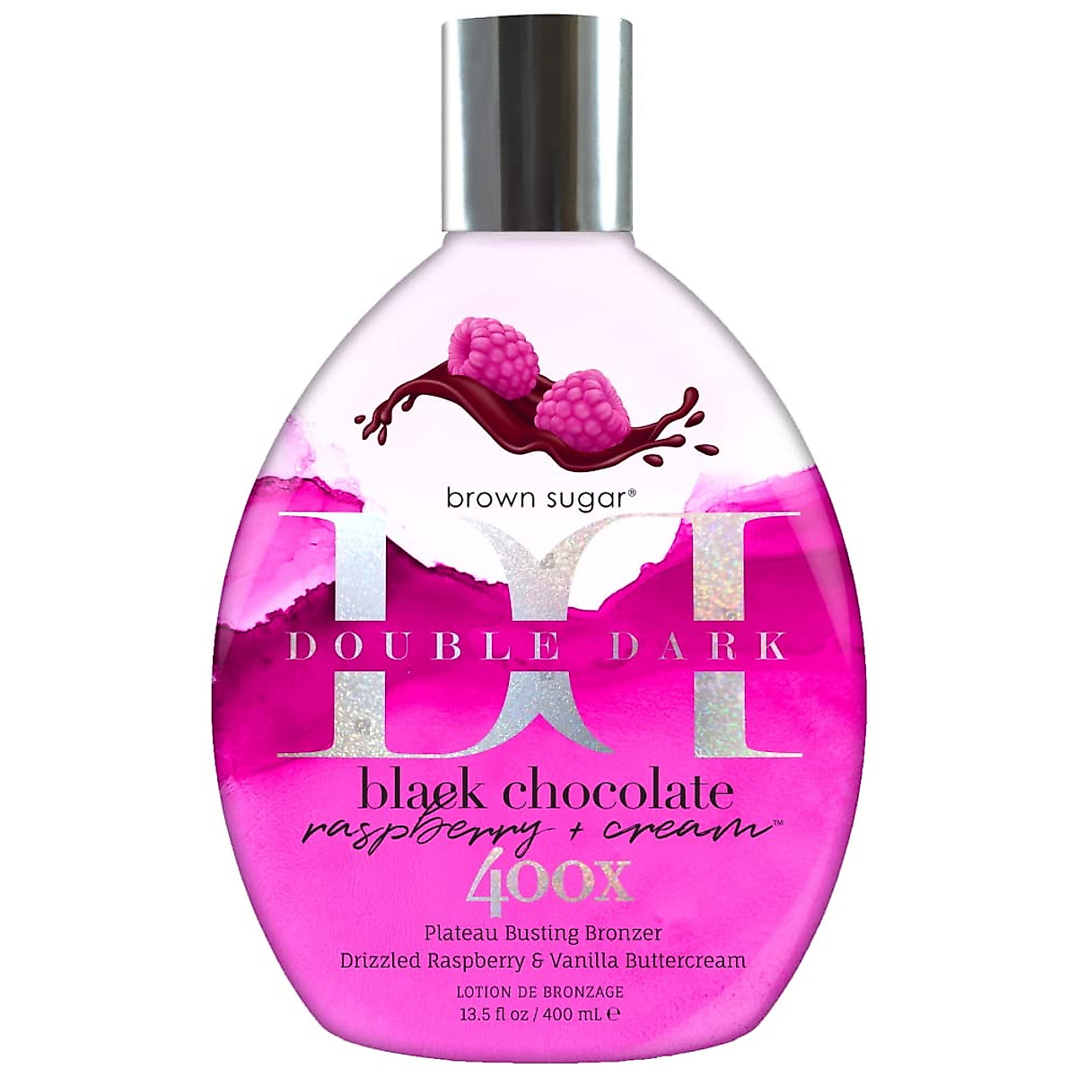 Brown Sugar Black Chocolate Raspberry Cream 400X Plateau Busting Bronzer Max Silicones 13.5oz