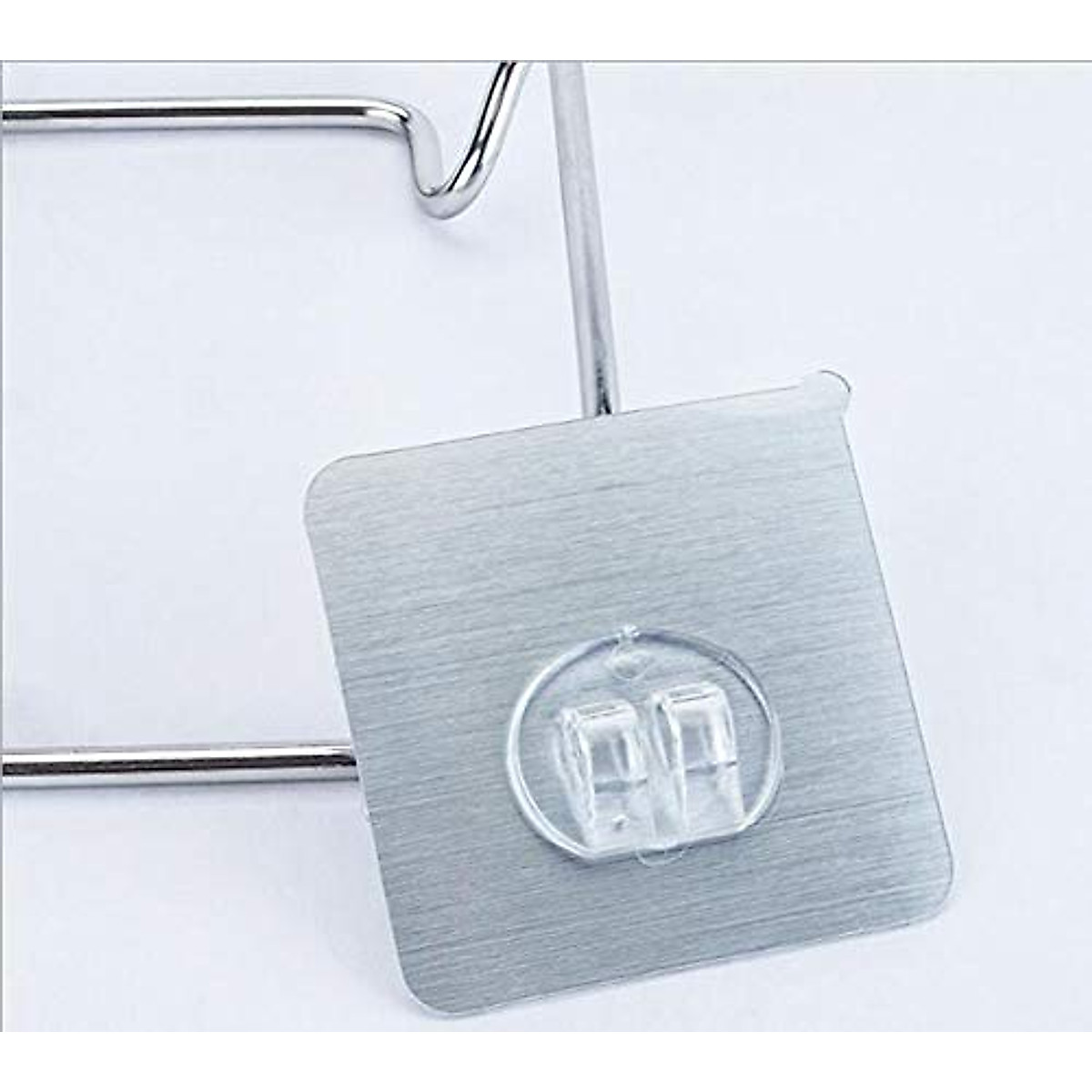 Easyinsmile Trash Bag Holder Portable Hanging Organizer Trash Rack 2pcs/Pack (Stainless Steel 3)