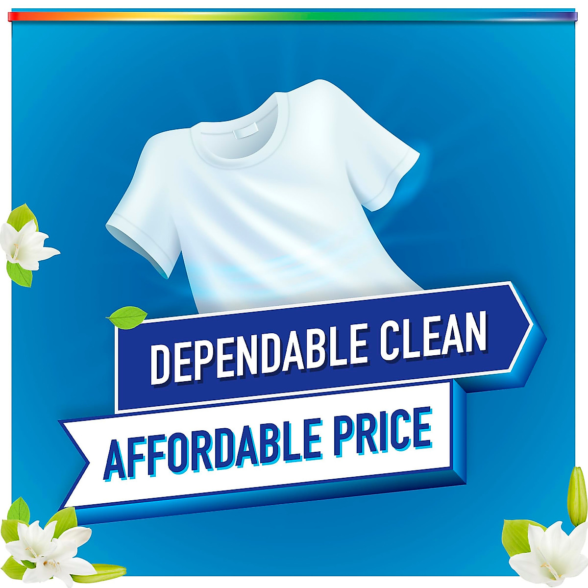 Purex Liquid Laundry Detergent, Natural Elements Linen & Lilies, 2X Concentrated, 126 Loads, 82.5 Fl Oz