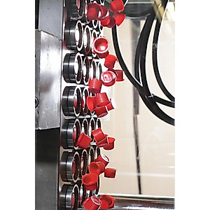 Caplugs T-20 T Series – Plastic Tapered Cap and Plug, 40 Pack, Red LD-PE, Cap OD 1.718" x Plug ID 1.95" Protective Closures, Dust and Moisture Seals, MIL Spec, SAE Fittings, Hydraulic (99394310)