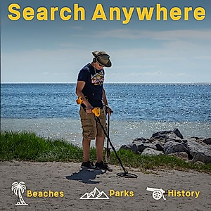 Garrett ACE 300 Metal Detector with Waterproof Search Coil and Pro-Pointer AT