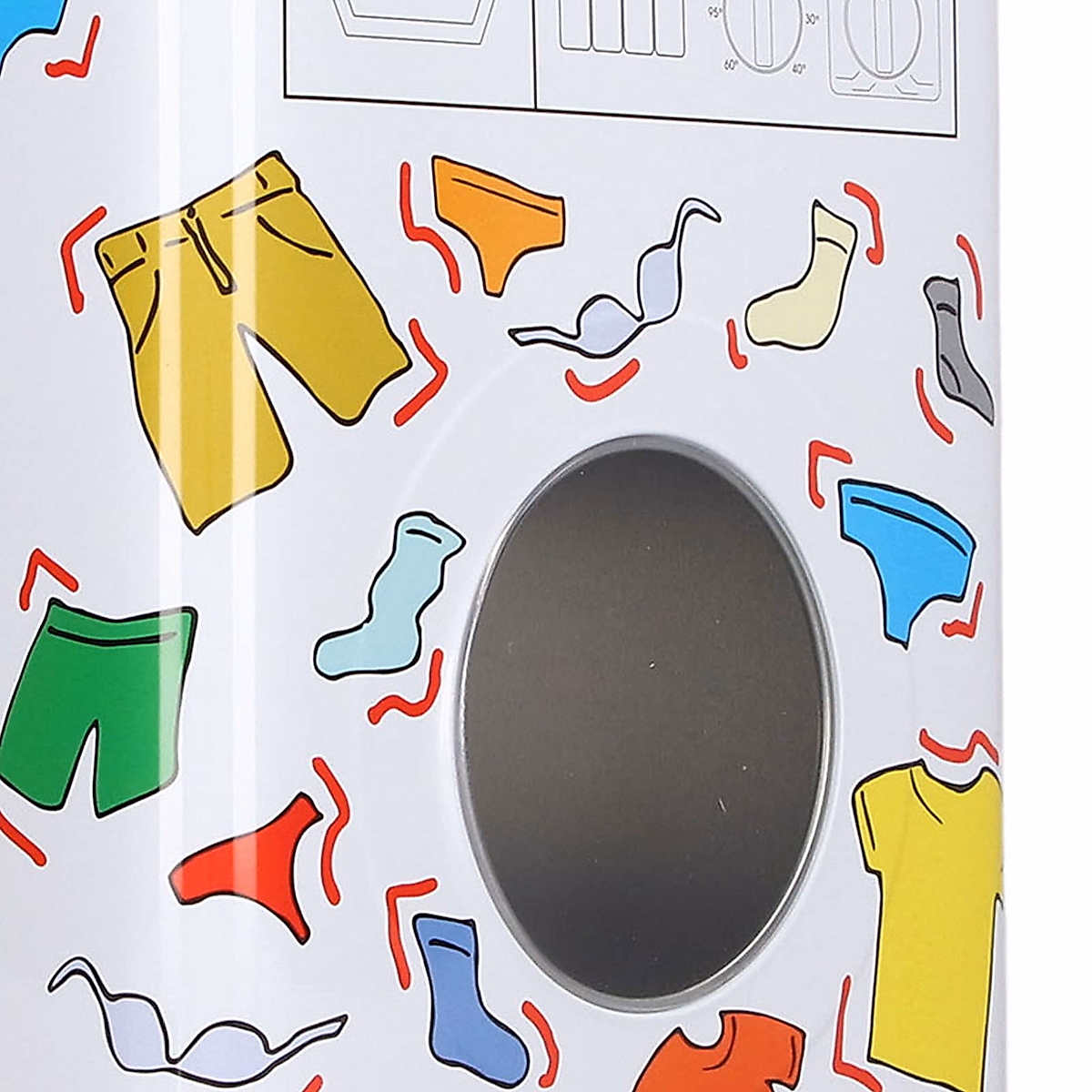 Laundry Detergent Container Laundry Powder Bin with Perspective Lid Washing Powder Storage Tin Large Capacity Storage Box for Pods Tablets