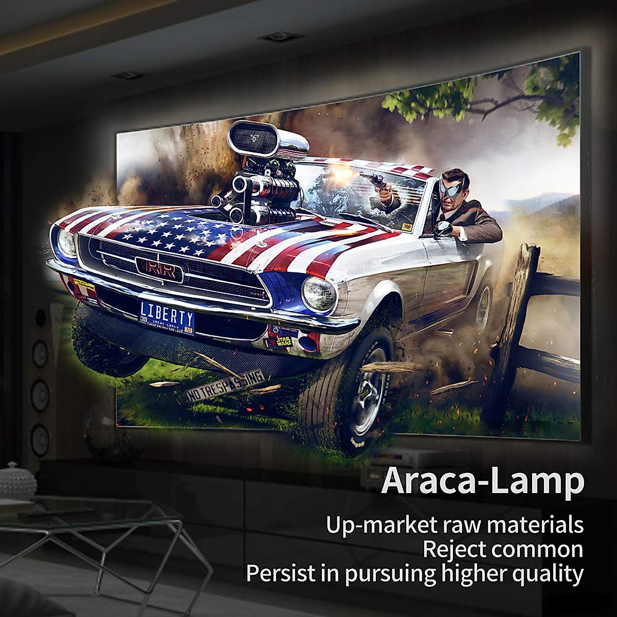 Araca for ELPLP76 /V13H010L76 Replacement Projector Lamp with Housing for Epson EB-G6900WU G6970WU G6550WU G6570WU G6450WU G6870 G6050W G6270W G6150 G6170 G6070W Projector Bulb