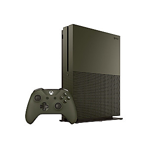 Microsoft Xbox One S 1TB Battlefield 1 Special Edition Console Bundle - Military Green