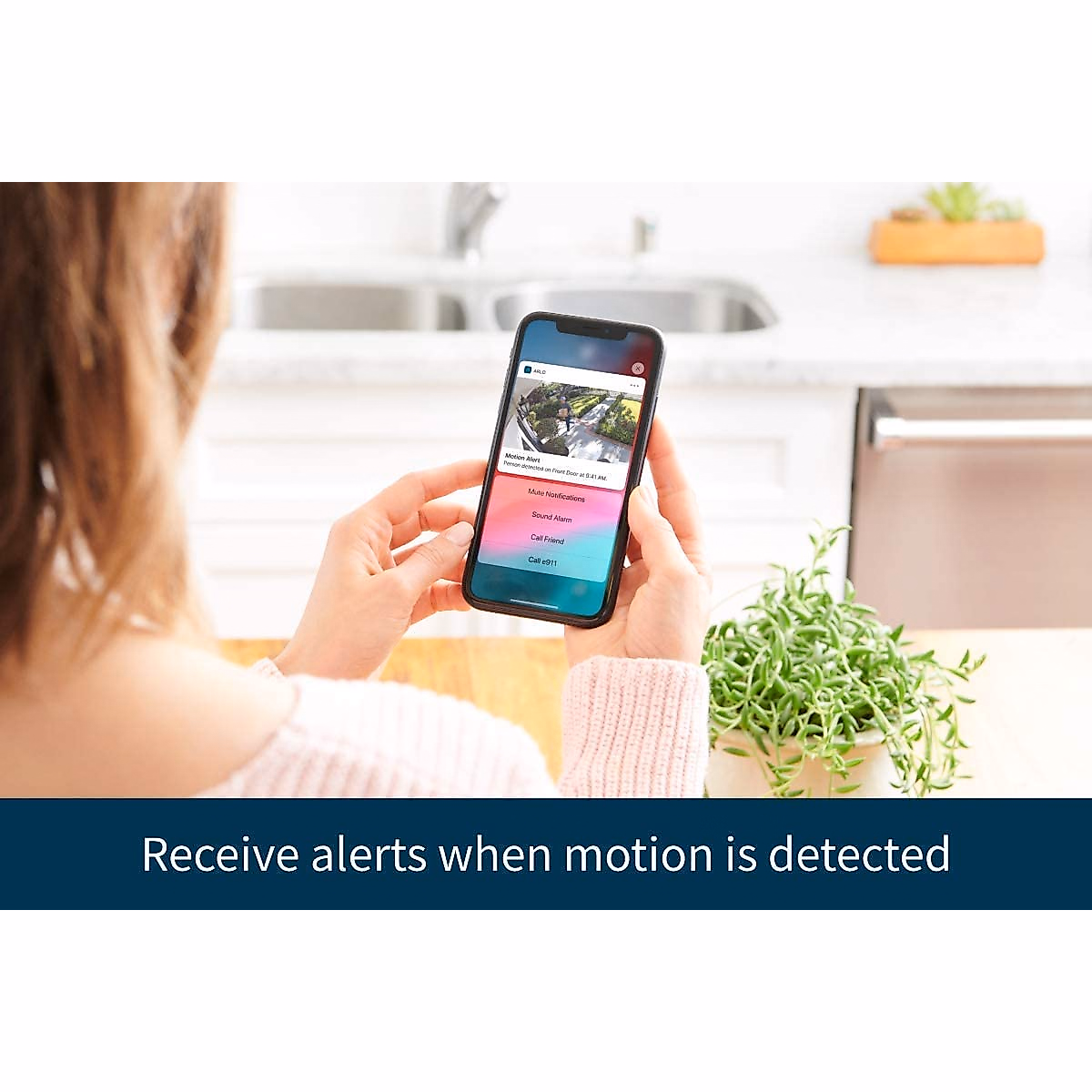 ARLO Arlo VMC2030-100NAR Essential Spotlight Wireless 1080p Camera - White, Motion Only (Renewed)