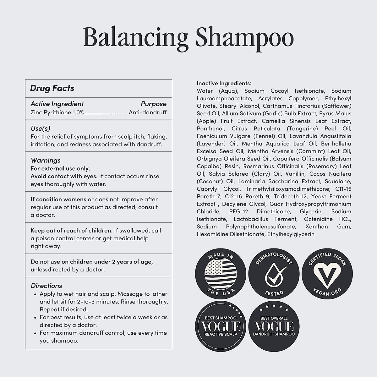 Jupiter Dandruff Shampoo with Serum Duo, Relieves Itchy, Dry, Flaky Scalp, Color-Safe, & Sulfate-Free, Vegan, Both with Zinc, Vitamin B5, Green Tea, Spot Treatment with Niacinamide & Aloe Vera