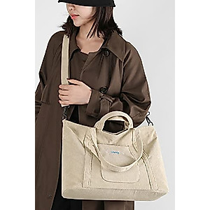 Corduroy Shoulder Bag for Women Fashion Crossbody Bag Tote Handbag Hobo Bag Satchel Purse Casual Retro Lightweight