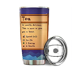 Stardew Valley Tea Stainless Steel Tumbler 20oz & 30oz Travel Mug