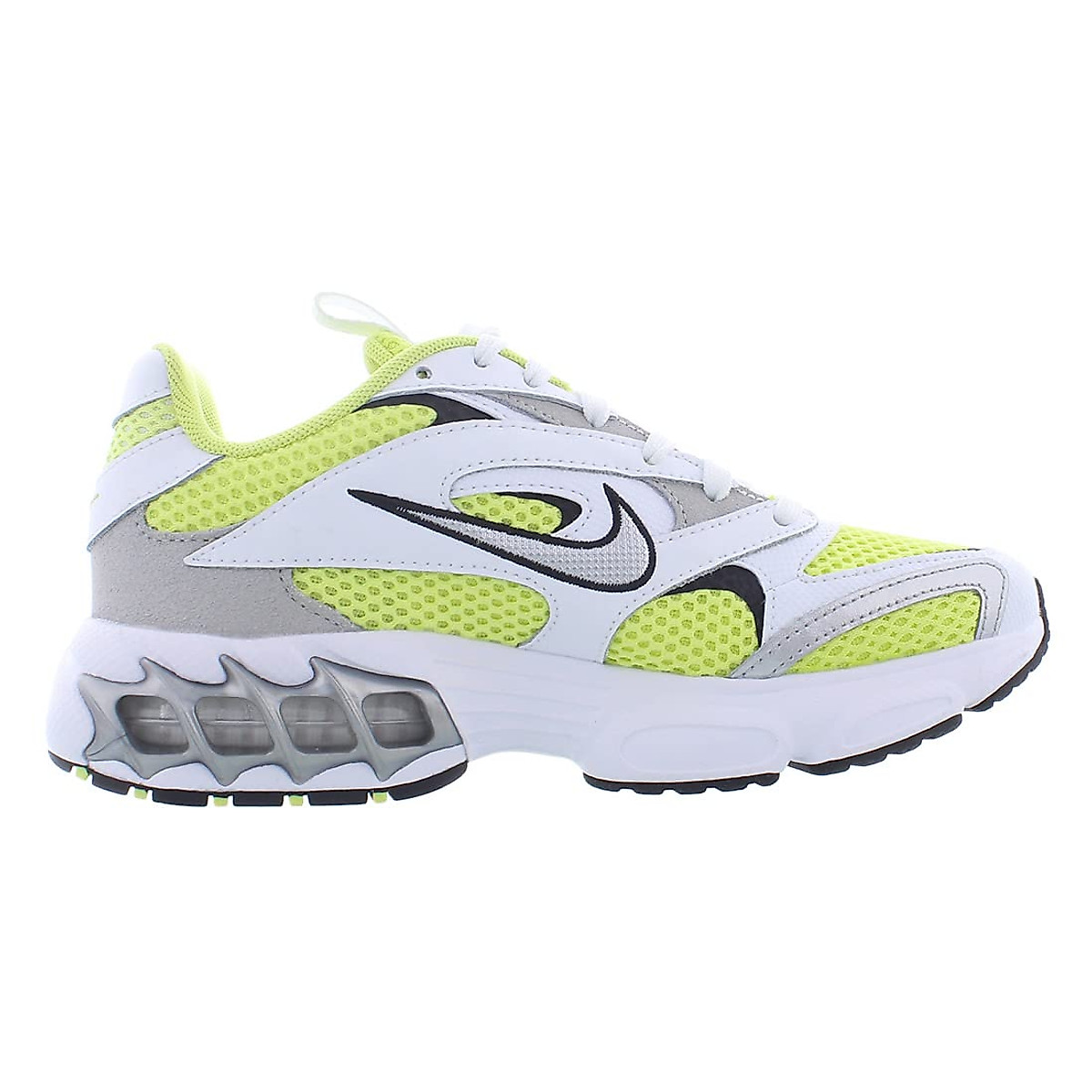 Nike Zoom Air Fire Womens Running Trainers CW3876 Sneakers Shoes (UK 5 US 7.5 EU 38.5, White Metallic Silver 102)