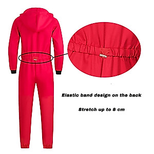 Casa De Papel Money Adult Heist Costume Red Jumpsuit Women Halloween L