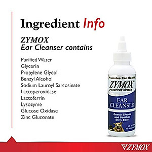 Zymox Ear Cleanser With Bio-Active Enzymes, 4 oz.