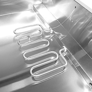 ALDKitchen Bain Marie Steam Warmer | Electric Buffet Food Warmer | Stainless Steel | 110V (4 Tanks)