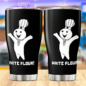 Tumbler Pillsbury Tea Doughboy Iced Office Coffee 20 30 Oz Hot Stainless Travel Steel Insulated