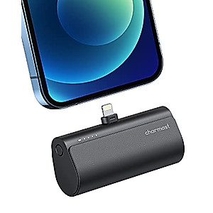 Small Portable Charger 5000mAh, Charmast Ultra-Compact 20W PD 18W QC 3.0 Fast Charging Power Bank Mini Battery Pack Compatible with iPhone 14/14 Pro Max/13/13 Pro Max, Samsung Galaxy S21, S20, S10, Mo