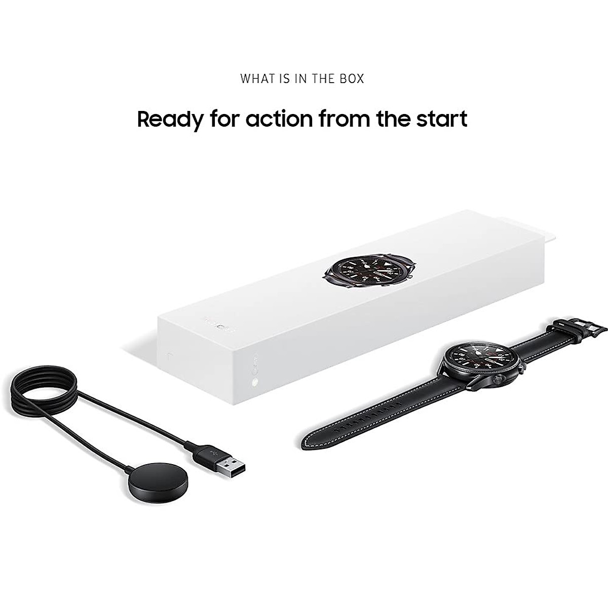 Samsung Galaxy Watch3 2020 Smartwatch (Bluetooth + Wi-Fi + GPS) International Model (Silver, 41mm)