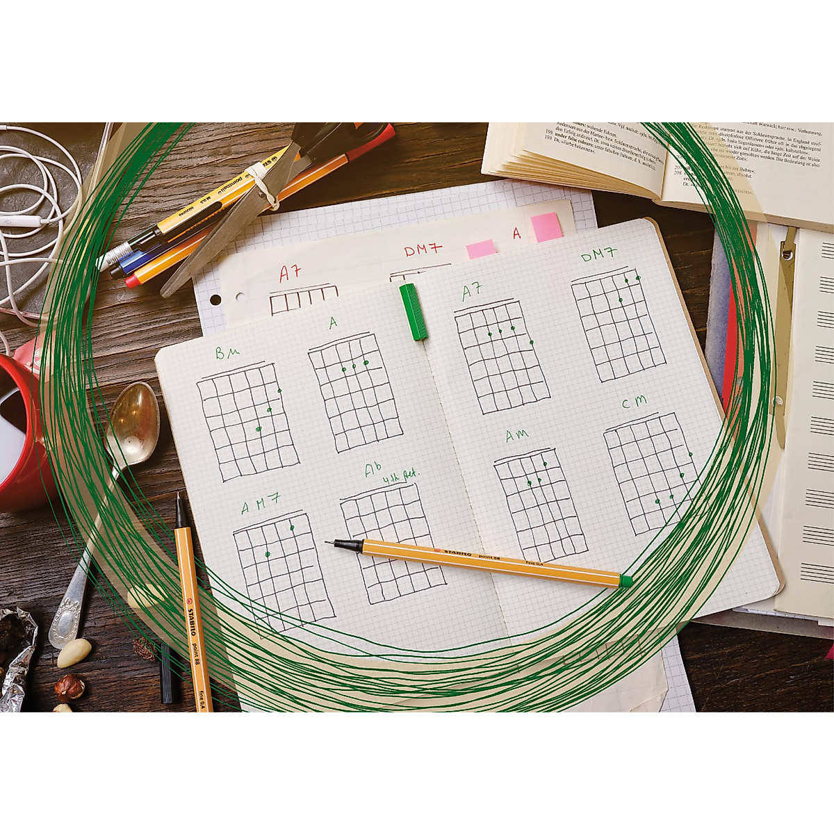 STABILO Fineliner point 88 - Pack of 10 - Plum