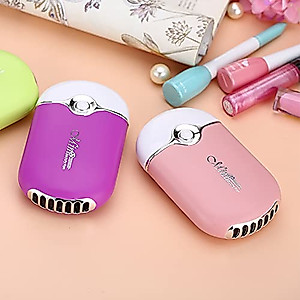 Tongping USB Mini Fan Air Conditioning Blower for Eyelash Extension(Pink)