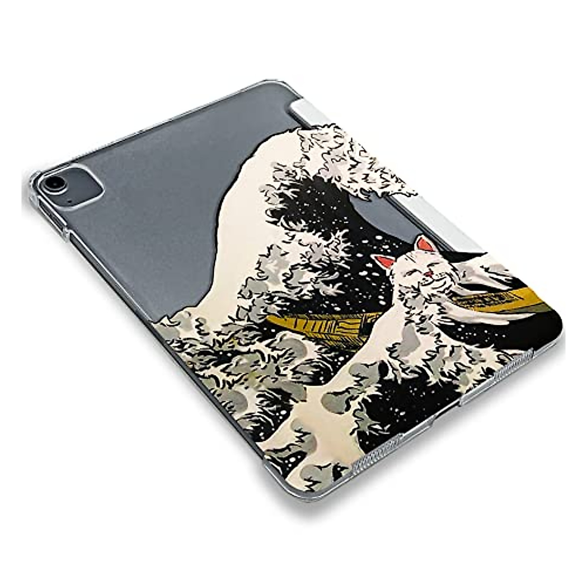 Great Wave Kanagawa Cat case Compatible with iPad Mini Air Pro 7.9 8.3 9.7 10.2 10.9 11 12.9 inch Pattern Cover New 2022 2021 Trifold Stand 3 4 5 6 7 8 9 Generation 583 (11" Pro 1/2/3 gen)