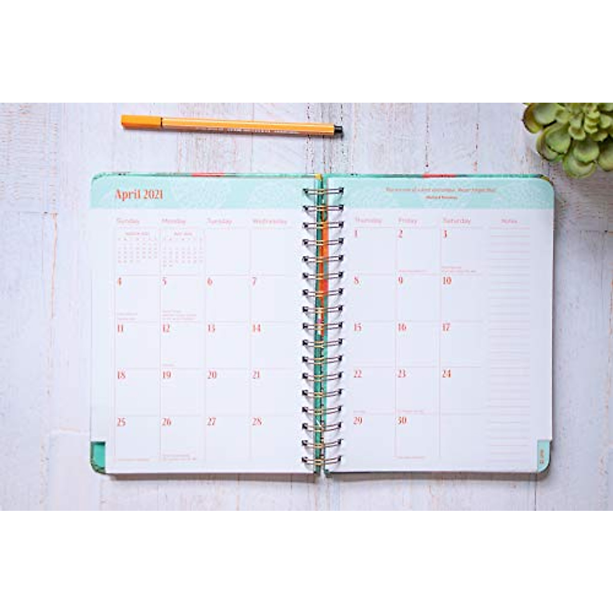 Posh: Deluxe Organizer 17-Month 2020-2021 Monthly/Weekly Planner Calendar: So Much Gratitude