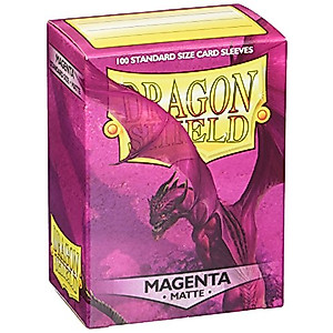 Arcane Tinmen Dragon Shield Matte Sleeves - Magenta(100 ct)