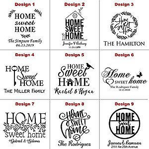 Housewarming Gifts, Personalized Cutting Board for New Home Owner, Couples, Friends, Parents, Unique Anniversary Presents for Mother's day, Thanksgiving