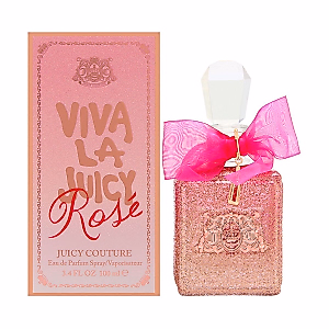 Women's Perfume by Juicy Couture, Viva La Juicy Rose, Eau De Parfum EDP Spray, 3.4 Fl Oz
