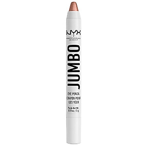 NYX PROFESSIONAL MAKEUP Jumbo Eye Pencil, Blendable Eyeshadow Stick & Eyeliner Pencil - Iced Latte (Mauve Brown)
