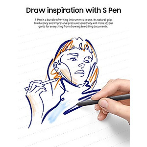 SAMSUNG Tab S6 Lite S Pen - Oxford Gray - EJ-PP610BJEGUJ