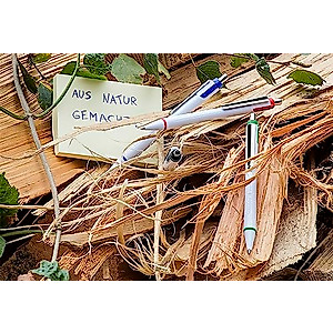 Schneider Slider Xite XB (Extra Broad) Ballpoint Pen, Refillable + Retractable, 1.4 mm, White Barrel w/Blue Accents, Black Ink, Box of 10 Pens (133201)