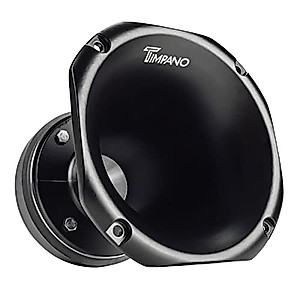 Timpano TPT-DH2000 PRO 2" Exit Compression Driver Horn 200 Watts Continuous Power 8 Ohm Pro Audio Aluminum Horn + Ferrite Driver