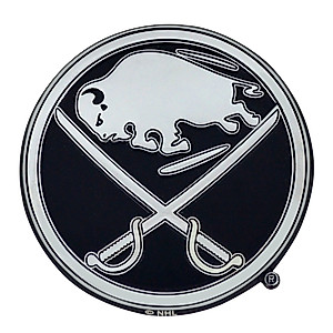 FANMATS 14845 Buffalo Sabres 3D Chrome Metal Auto Emblem