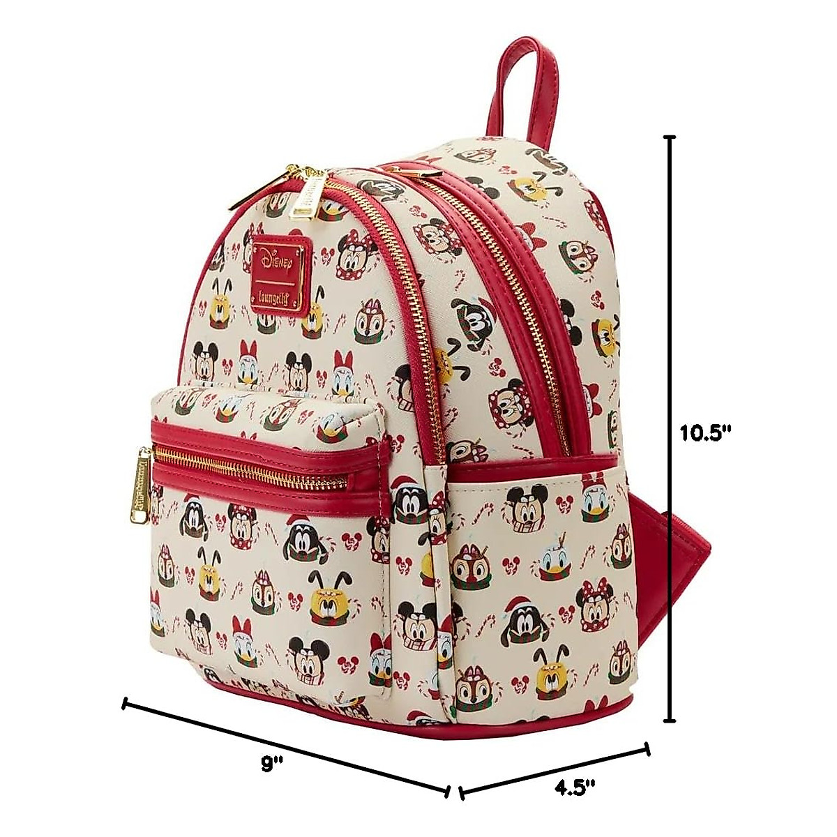 Loungefly Disney Hot Cocoa Double Strap Shoulder Bag and Ear Headband Set