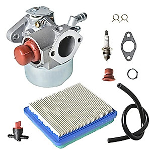Silscvtt Carburetor Replacement for Tecumseh 640004 640014 640025 640025A 640025B OHH50 OHH55 OHH60 OHH65 5Hp 5.5Hp 6Hp 6.5Hp OHV Engine