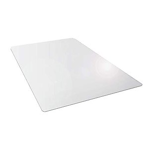 Amazon Basics Vinyl Office Chair Mat for Hard Floors, 47 x 59 Inches, Clear