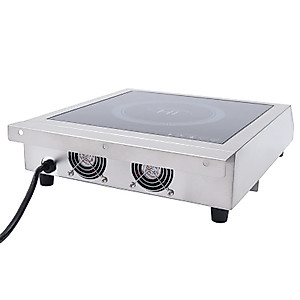 High Power Portable Induction Cooker, 110V 1800W Induction Cooker Cooktop Countertop Burner Induction Cooktop with 13 Speed Adjustment Electromagnetic Oven with Timed Cooking