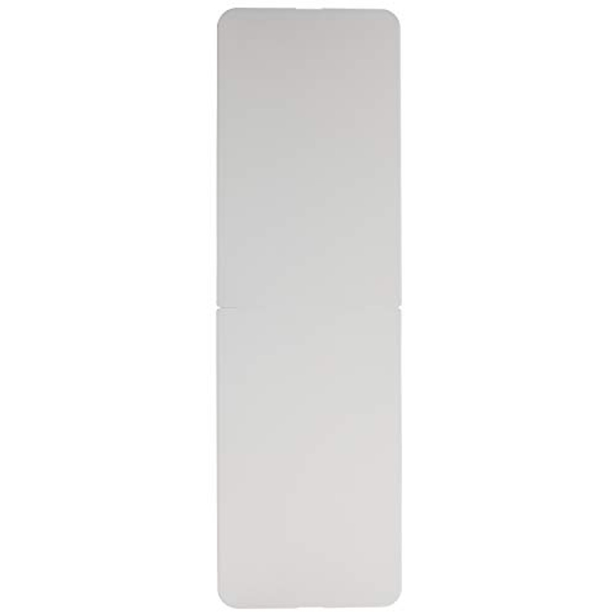 Flash Furniture Kathryn 8' Rectangular Plastic Folding Event Table with Carrying Handle, Bi-Fold Portable Banquet Table for Indoor/Outdoor Events, Granite White, 30"W x 96"L
